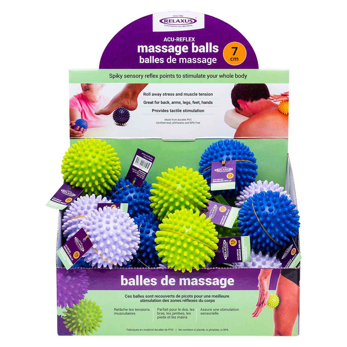 Acu-reflex Massage Ball Spiky 7cm – trianglehealing